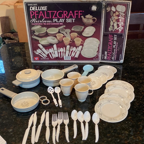 Ohio Art | Toys | Vintage 99s Deluxe Pfaltzgraff Heirloom Play Set | Poshmark
